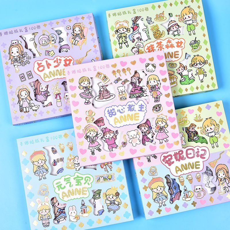 Jual Sticker lucu 2D aesthetic / box | Shopee Indonesia