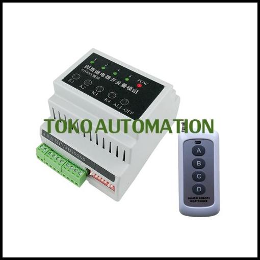 Jual 4 Way Rs 485 Relay Module 315M 433M Remote Control Rs485 Modbus Px52 | Shopee Indonesia