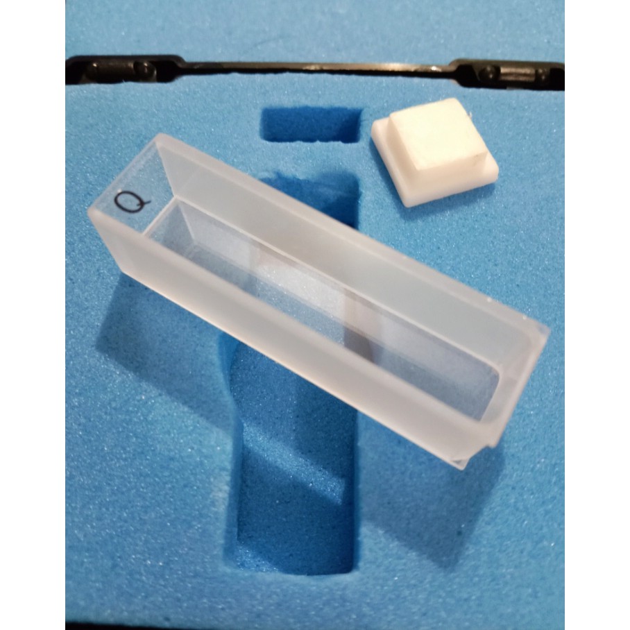 Jual Quartz Cuvette Single Volume 3.5 ml Spectrophotometer | Shopee ...