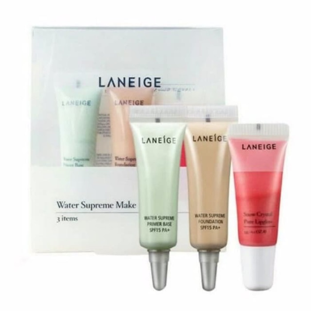 Jual Laneige water supreme make up goft 3 mini size | Shopee Indonesia