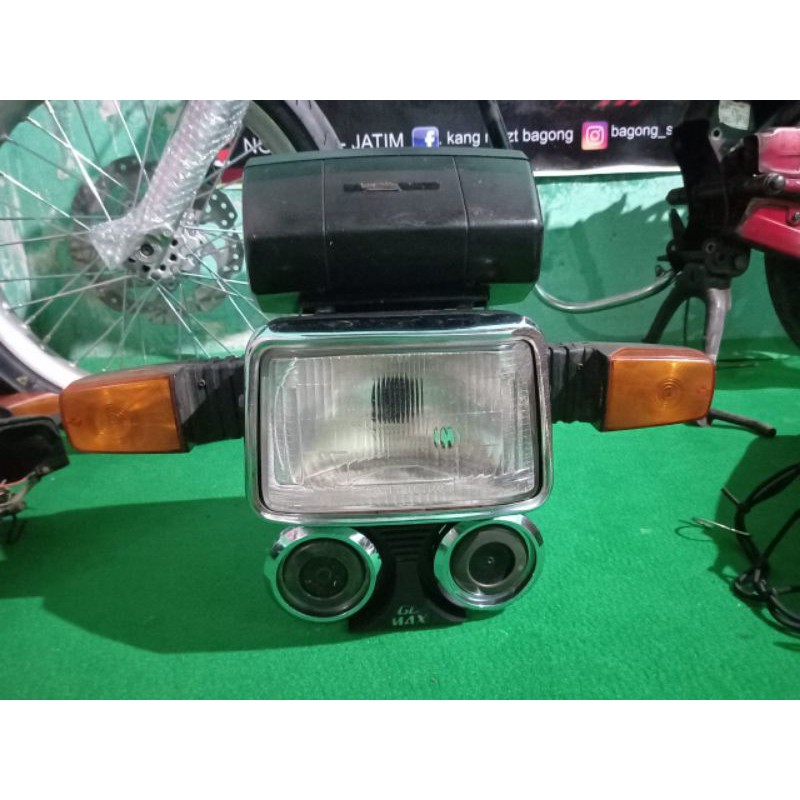 Jual LAMPU SPIDO SET BATOK GLMAX ORIGINAL GL MAX ORI HEADLMAP DEPAN ...