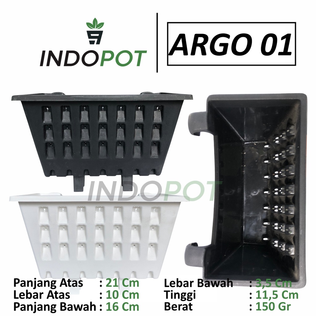 Jual Pot Dinding Tempel ARGO 01 Bunga Tanaman dan Hias Vertical Garden ...