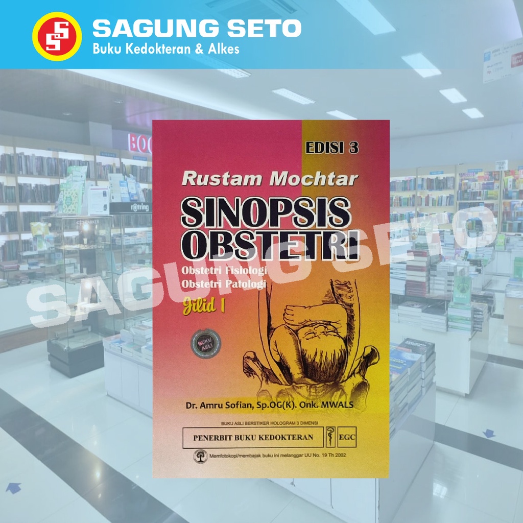 Jual SINOPSIS OBSTETRI JILID.1 EDISI 3 -DR.RUSTAM MOCHTAR / OBGIN ...