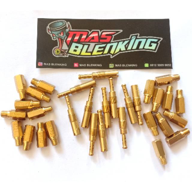 Jual Pilot jet main jet set. lengkap atau pj mj pwk, pwm, pj dll. Pj dari 32 - 55. Mj dari 100 ...