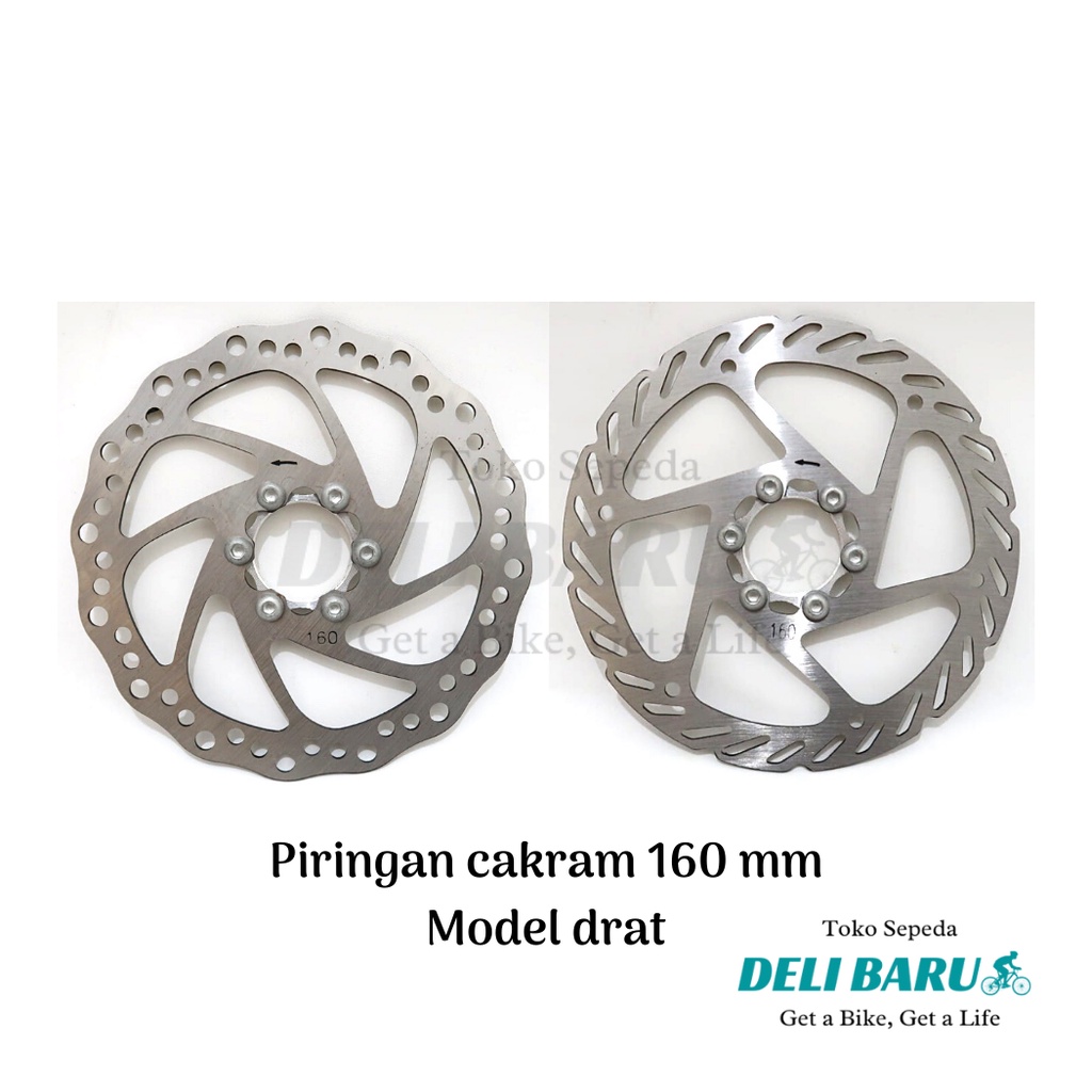 Jual Piringan rem cakram model DRAT ukuran 160 disc brake sepeda anak ...