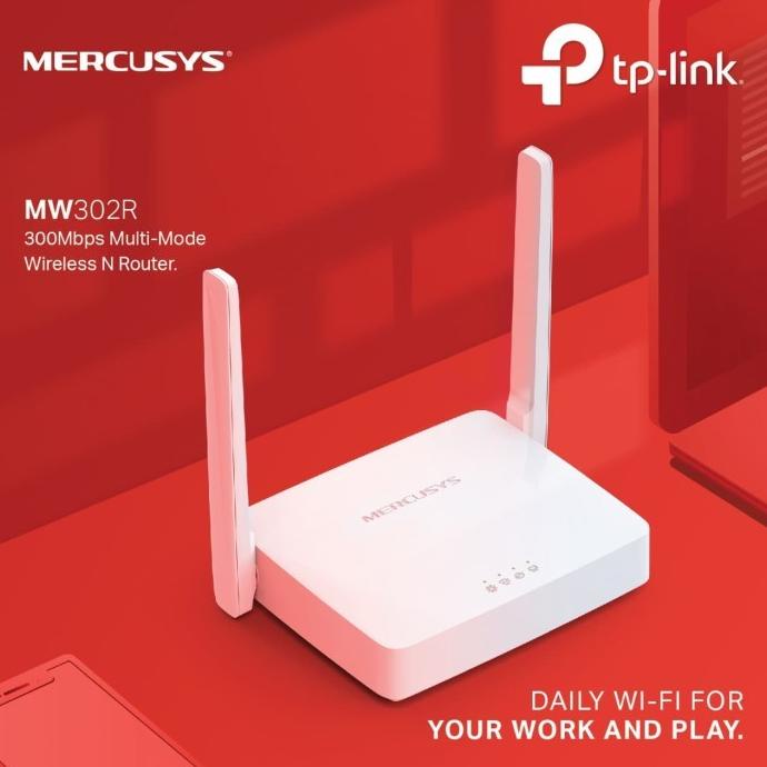 Jual Mercusys MW302R Multi-Mode Wireless N Router 300Mbps | Shopee ...