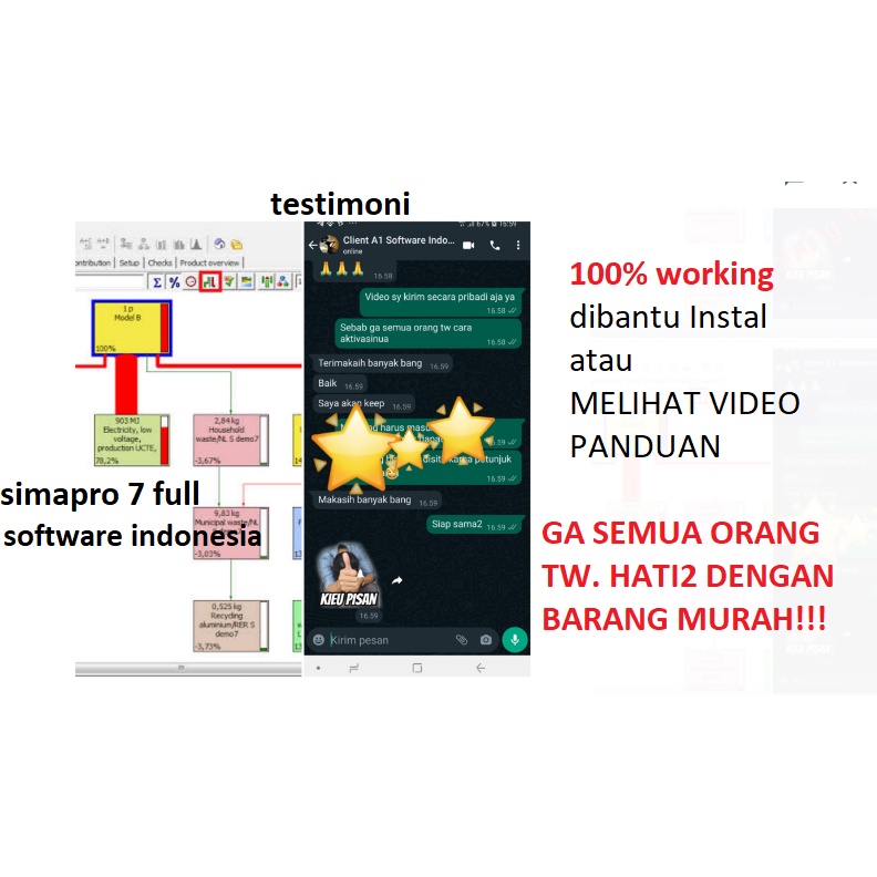 Jual Software aplikasi program SIMAPRO FULL BANGET ADA CARA AKTIVASI | Shopee Indonesia
