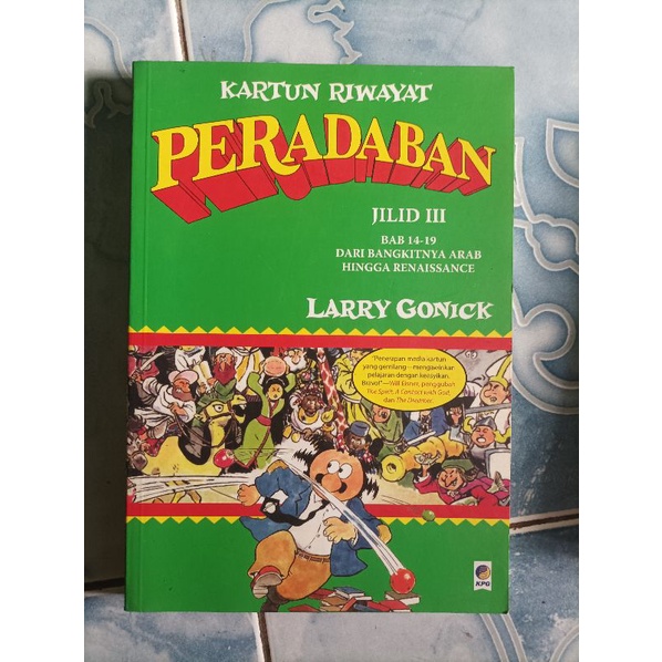 Jual Original Kartun Riwayat Peradaban Jilid 3 / III karya Larry Gonick ...
