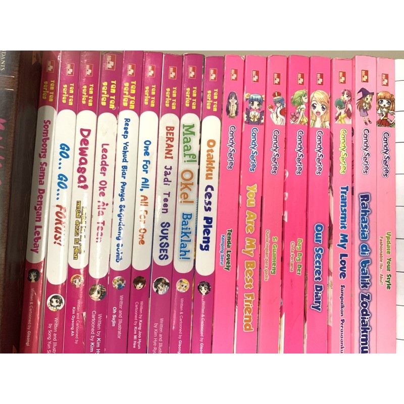 Jual KOMIK TENTEN SERIES / CANDY SERIES | Shopee Indonesia