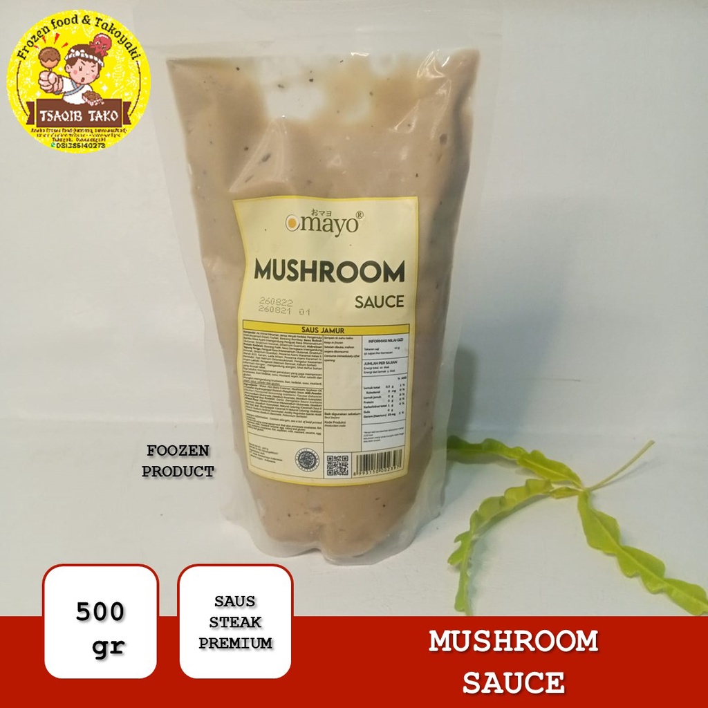 Jual PROMO Saus Steak Mushroom Sauce Resto Quality 500 gr | Shopee ...