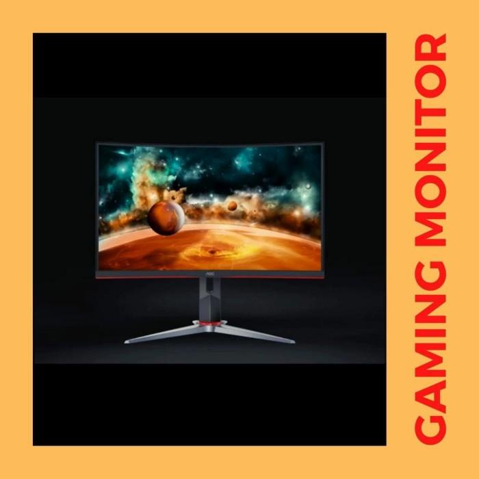 Jual GAMING MONITOR black red | Shopee Indonesia