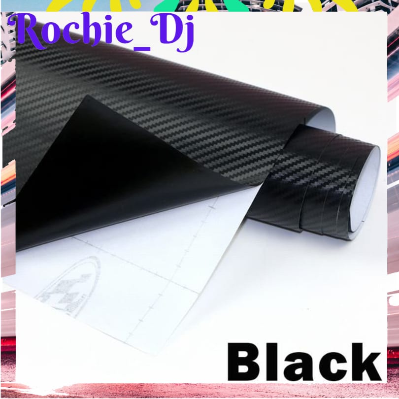 Jual STIKER VINYL CARBON FIBER MOBIL CAR WRAP 3D MULTIFUNGSI 127 X 30 ...