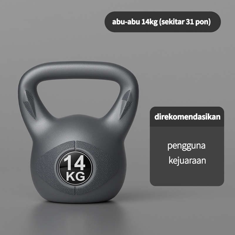 Jual Keep Going Max- Kettlebell 4KG/6KG/10KG/12KG/14kg/Olahraga Kebugaran/Tahan Aus dan Anti ...
