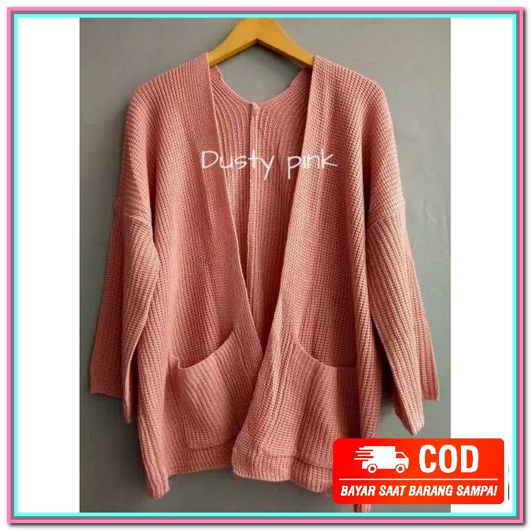 Jual Cardigan Cewe Style Korean Axes Femme Luaran Cewek BN361 Lavella Kardigan Rajut Korean ...