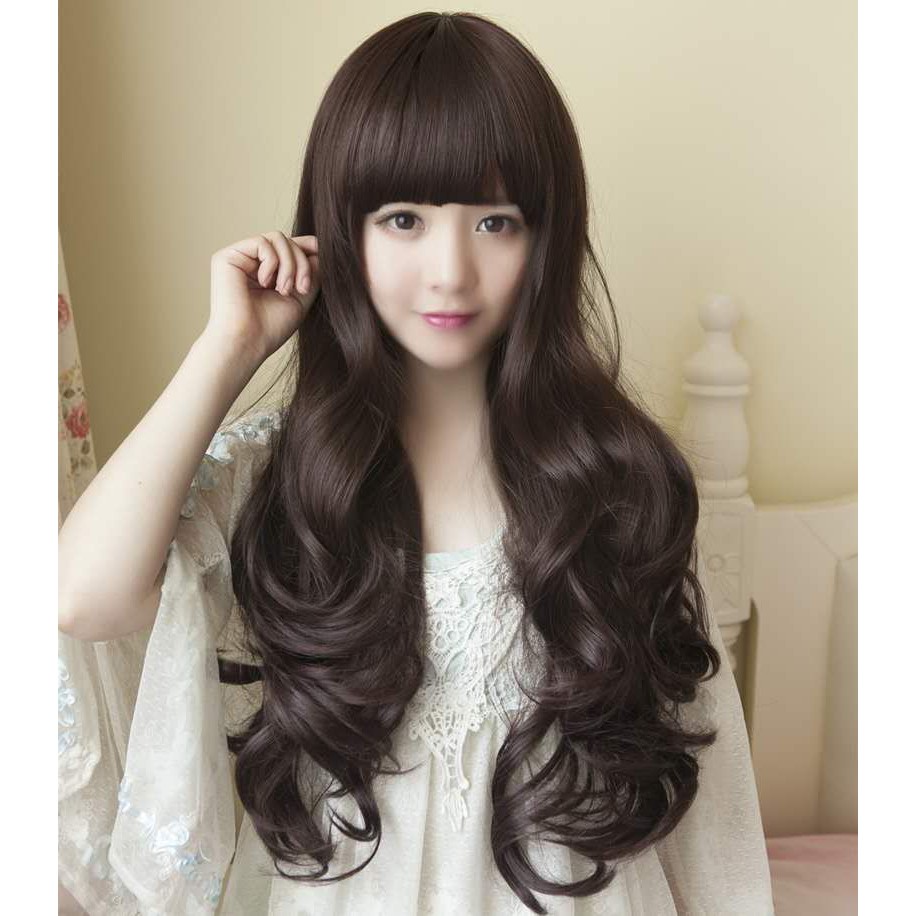 Jual Wig Rambut Palsu Wanita Perempuan Wig Cosplay Model Bob Pendek Wig ...