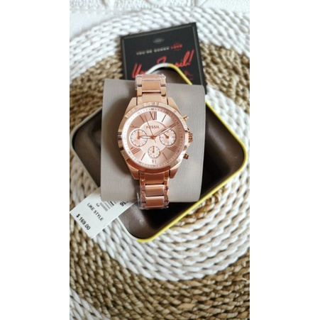 Jual BQ3036 Modern Courier Midsize Chronograph Rose Gold-Tone Stainless ...
