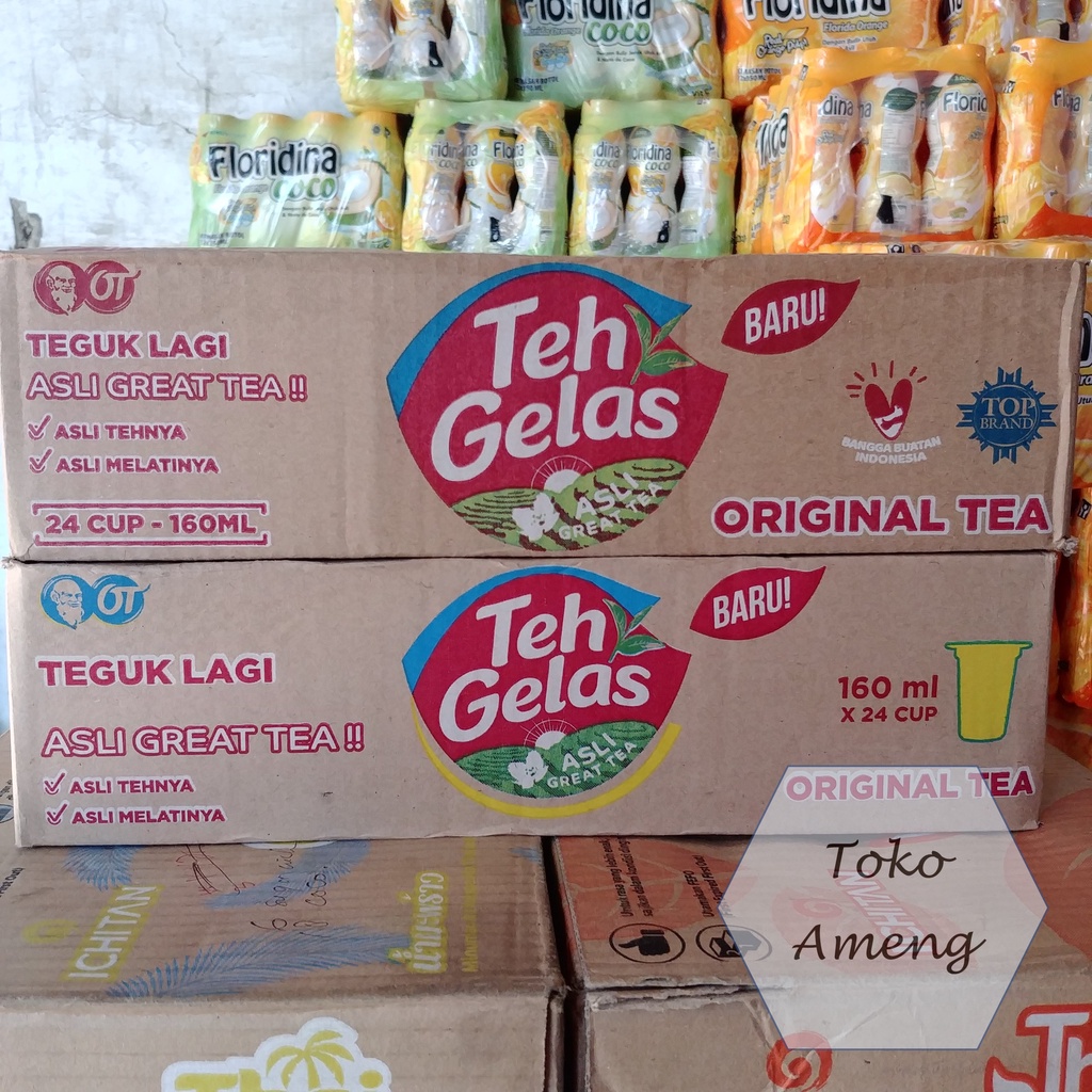 Jual Teh Gelas Cup 160ml- 1 Dus (24pcs) | Shopee Indonesia