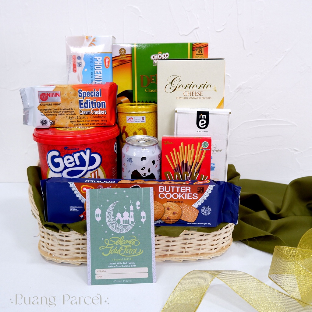 Jual [PAKET MUBARAK E] FREE KARTU UCAPAN - HAMPERS LEBARAN MURAH ...