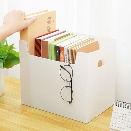 Jual Kotak Boks Penyimpanan Lipat File Serbaguna Tray Dokumen Buku ...
