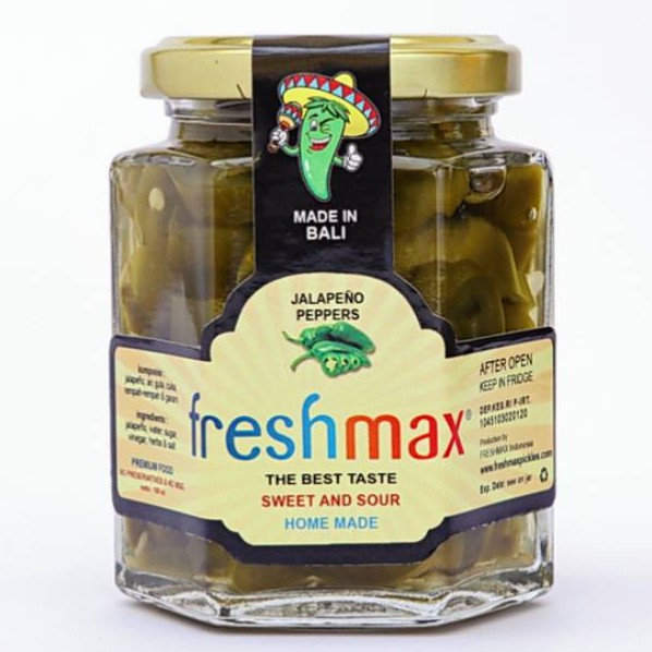 Jual Freshmax Jalapenos acar merek Indonesia | Shopee Indonesia