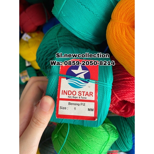 Jual Tali Lato Lato / Tali Ikat Mainan Ukuran 1 mm Merk INDOSTAR ...
