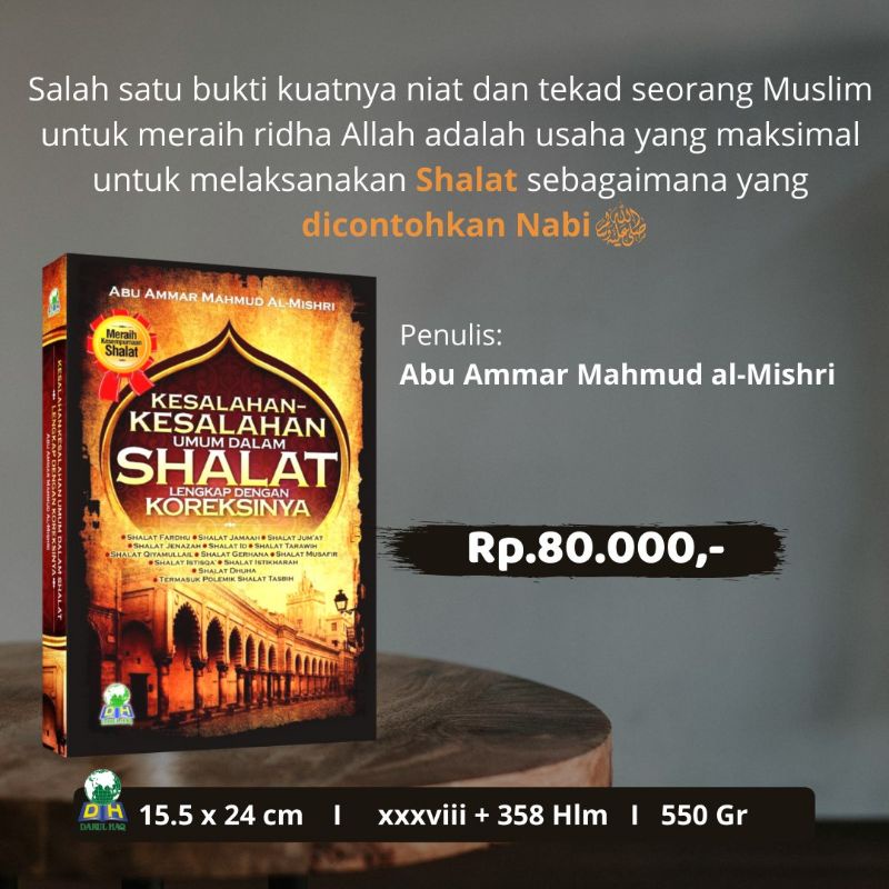 Jual Kesalahan Kesalahan Umum Dalam Shalat Lengkap Dengan Koreksinya | Shopee Indonesia