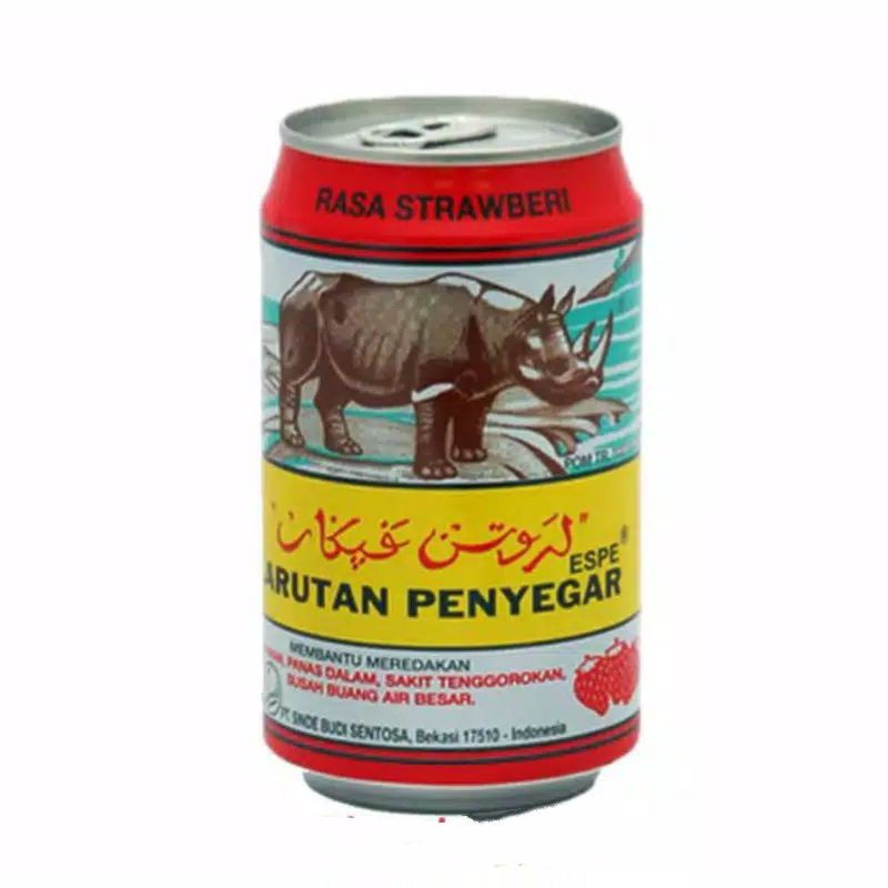 Jual Larutan Cap Badak Kaleng 320ml 7 Rasa Jambu, Strawberry, Melon ...