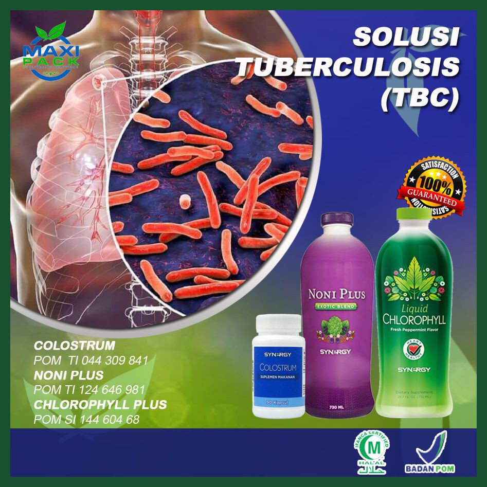 Jual Paket Pengobatan TBC/Tb/Tubercolosis Paru Paru AMAN DAN ALAMI ...