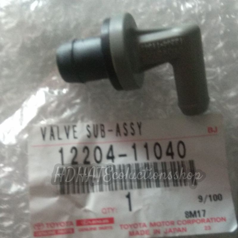 Jual Valve Sub Assy, Starlet Valve VPC PCV (12204-11040) | Shopee Indonesia