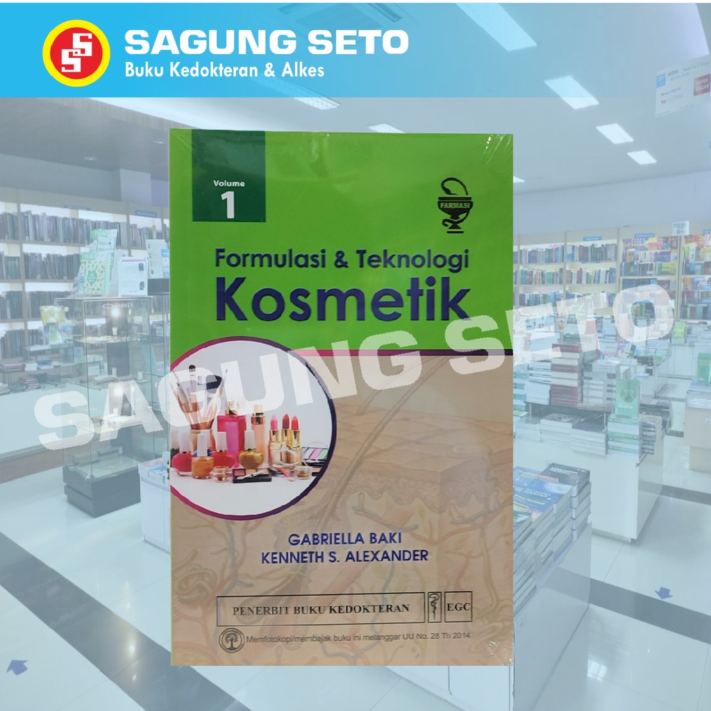 Jual FORMULASI DAN TEKNOLOGI KOSMETIK VOL 1 | Shopee Indonesia