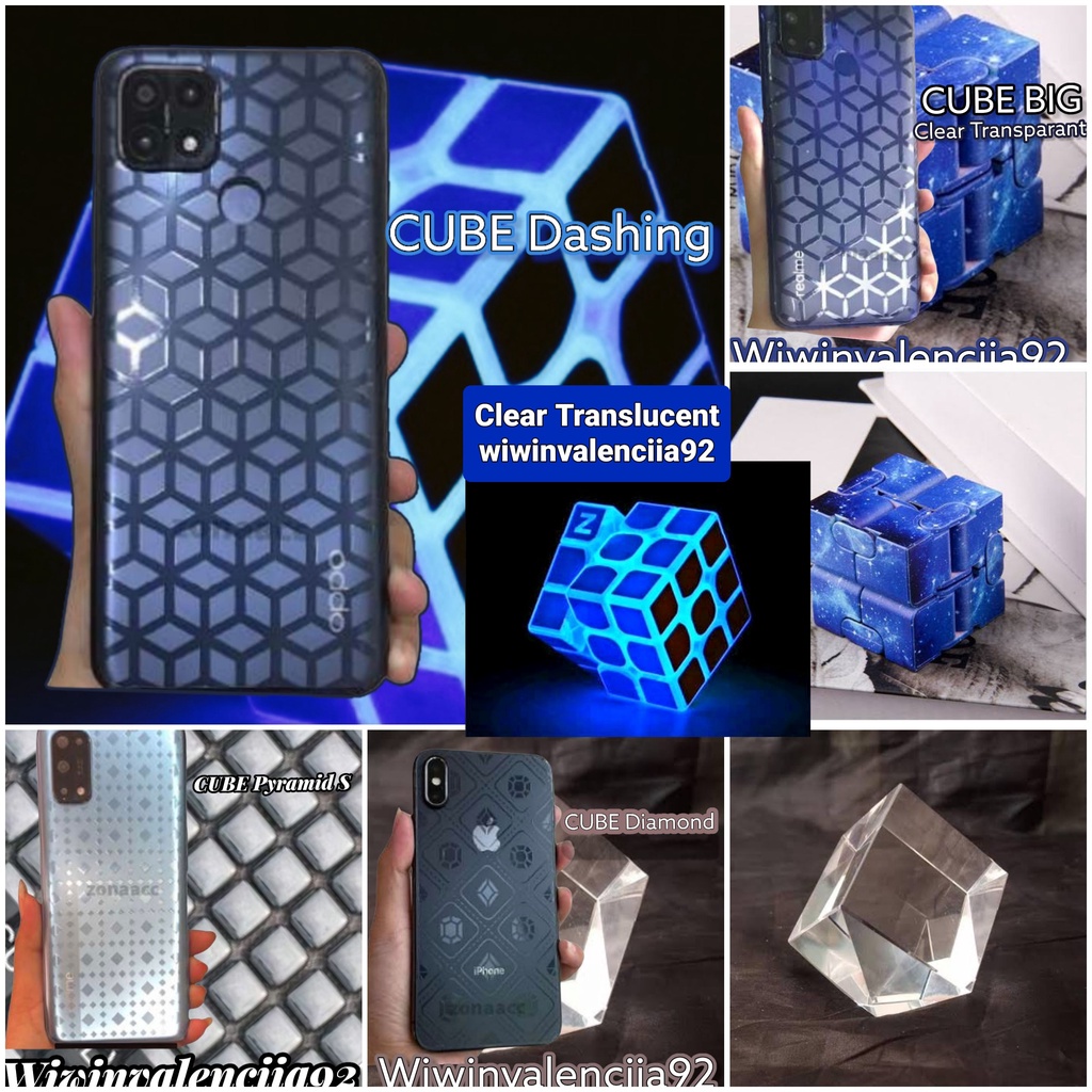 Jual Hydrogel Back Cube Minicraft Geometric XIaomi Redmi Note 10/Note ...