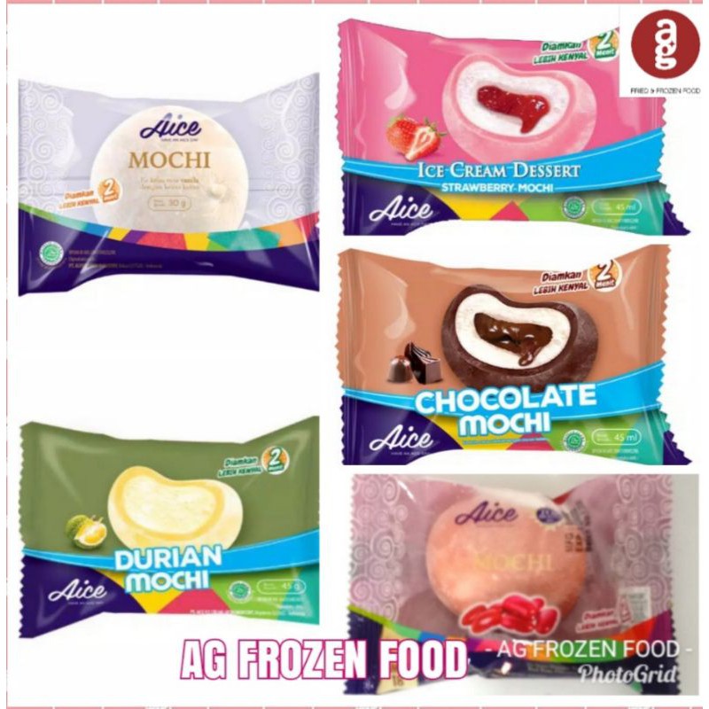 Jual Aice Mochi Dessert All Variant ( dikasih ice block dari toko ...