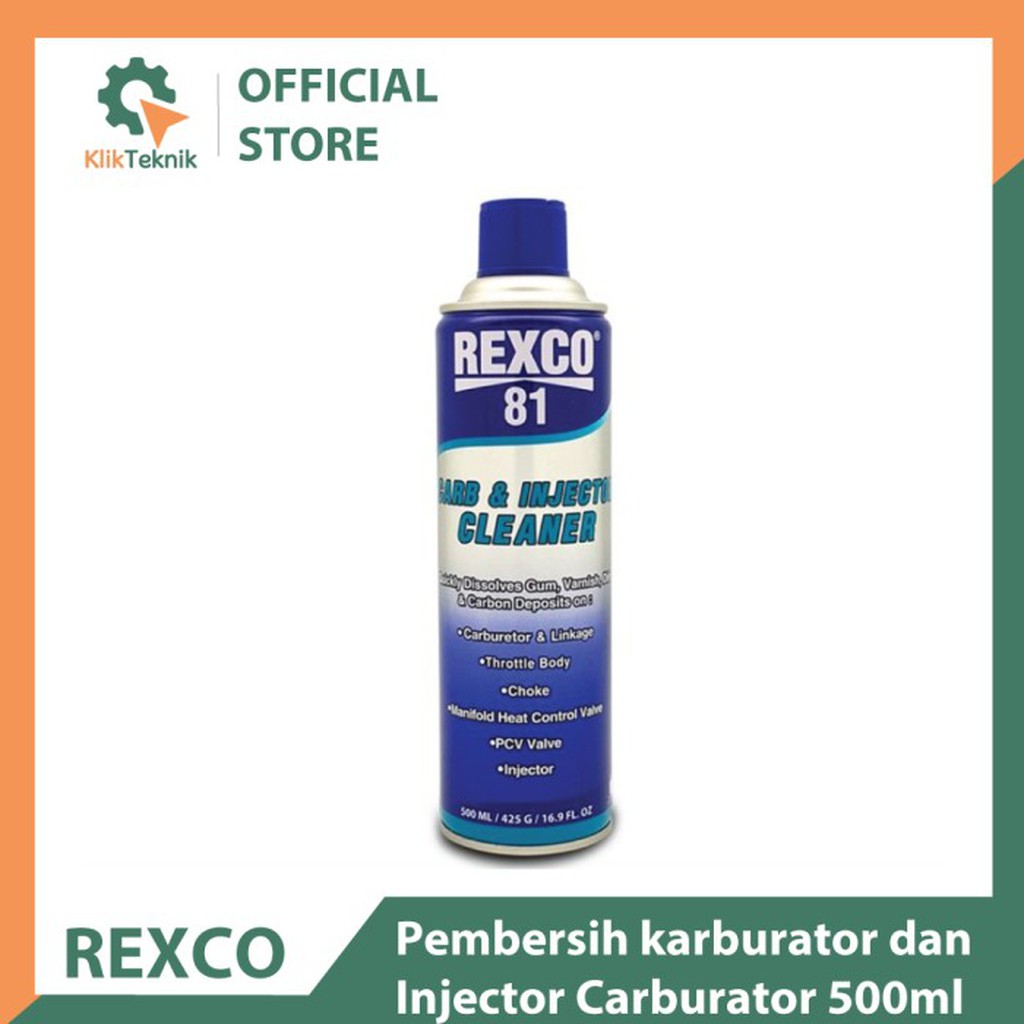 Jual REXCO Pembersih karburator dan Injector Carburator 500Ml REXCO-81 ...