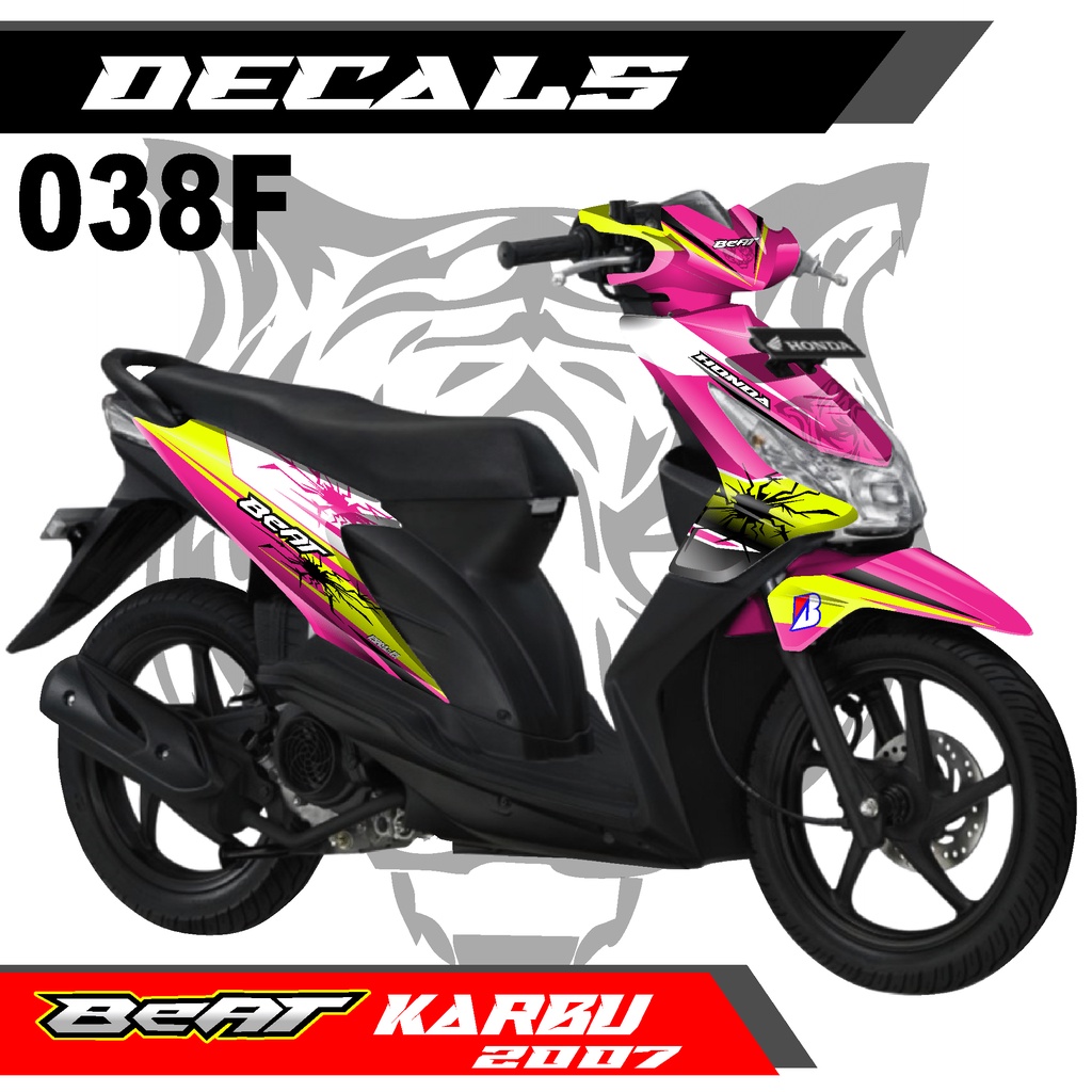 Jual Decal Sticker - Dekal Stiker Fullbody BEAT KARBU 2007/2009/2011 ...
