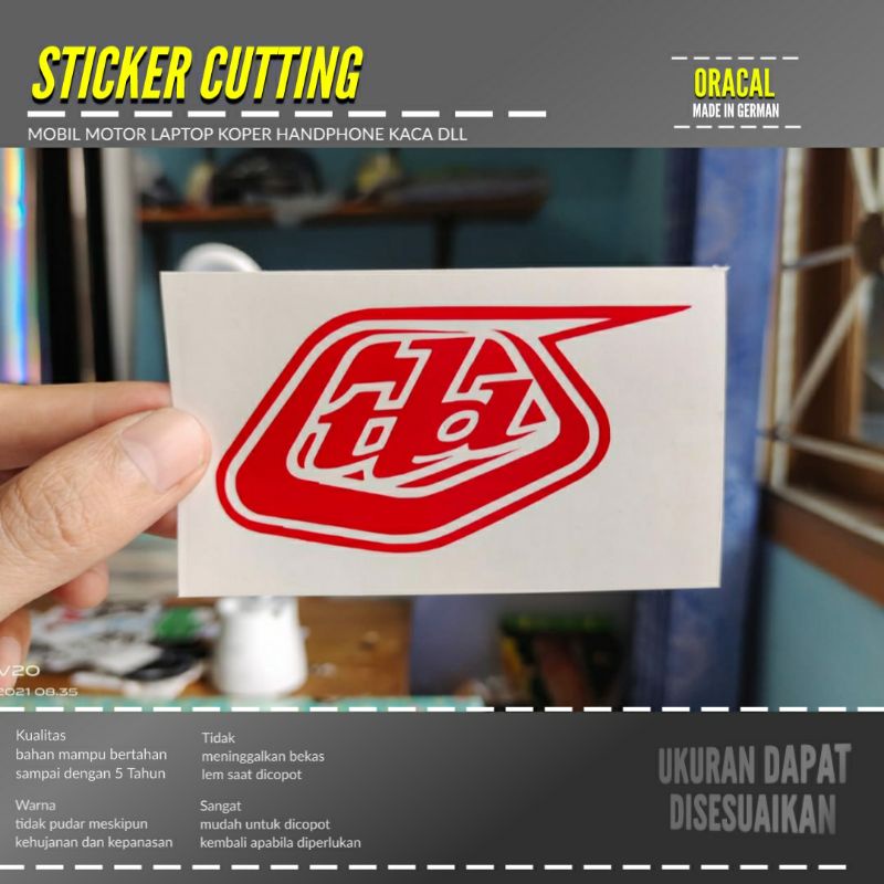 Jual STIKER TLD RACING STICKER CUTTING TRANSPARAN LOGO DLL | Shopee ...