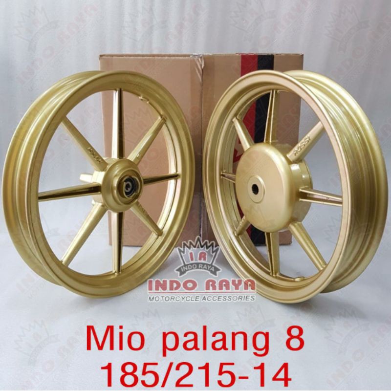 Jual velg pelek racing V Rossi palang 8 (comet) Mio sporty soul Honda ...