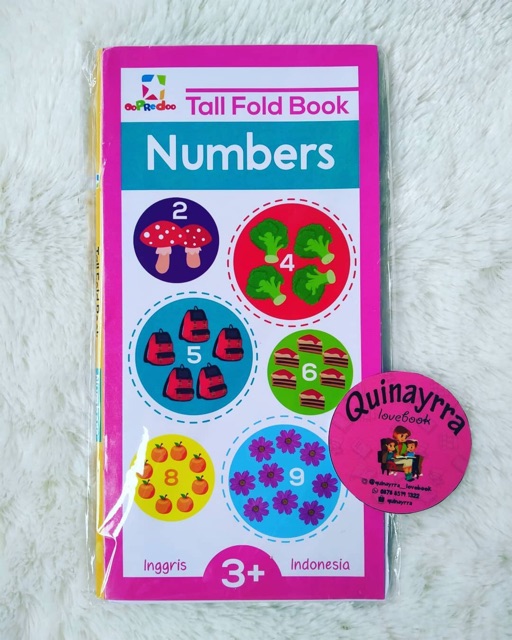 Jual Tall Fold Book : Numbers | Shopee Indonesia