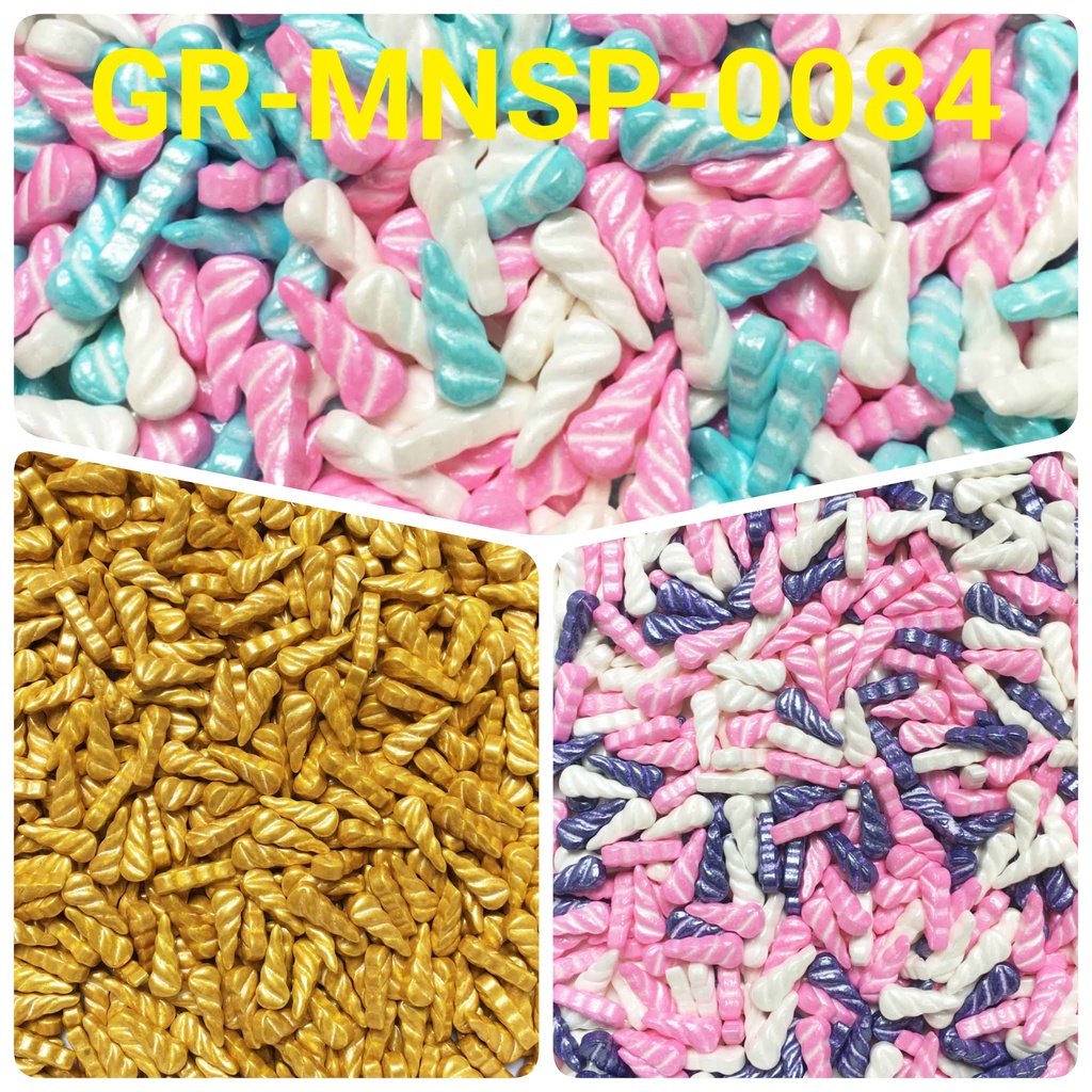 Jual GR-MNSP-0084 Sprinkles trimit springkel 10gr tanduk unicorn emas ...
