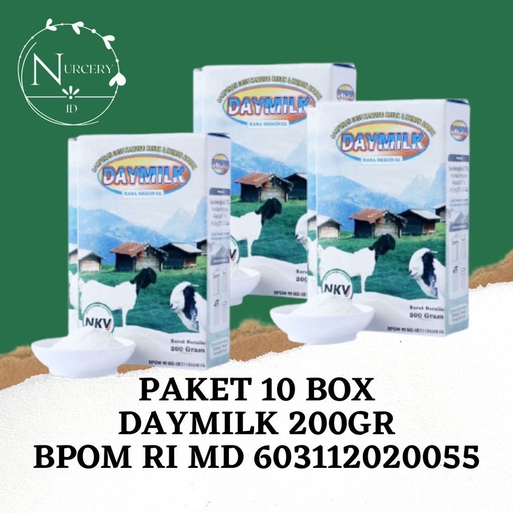 Jual PAKET 10 BOX SUSU DAYMILK KRIMER NABATI | Shopee Indonesia
