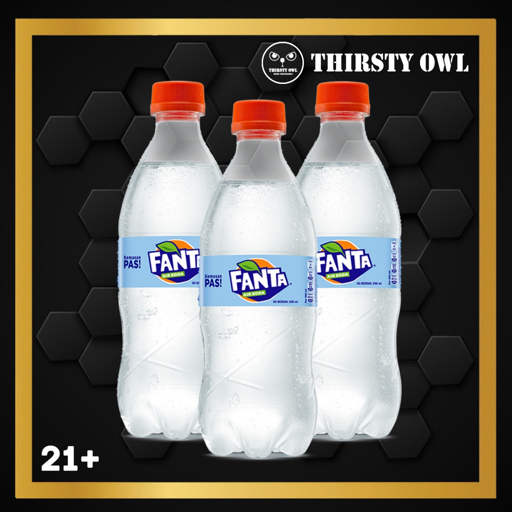 Jual Fanta Soda Water - Minuman Air Soda 250ml - Paket 3 Botol | Shopee ...
