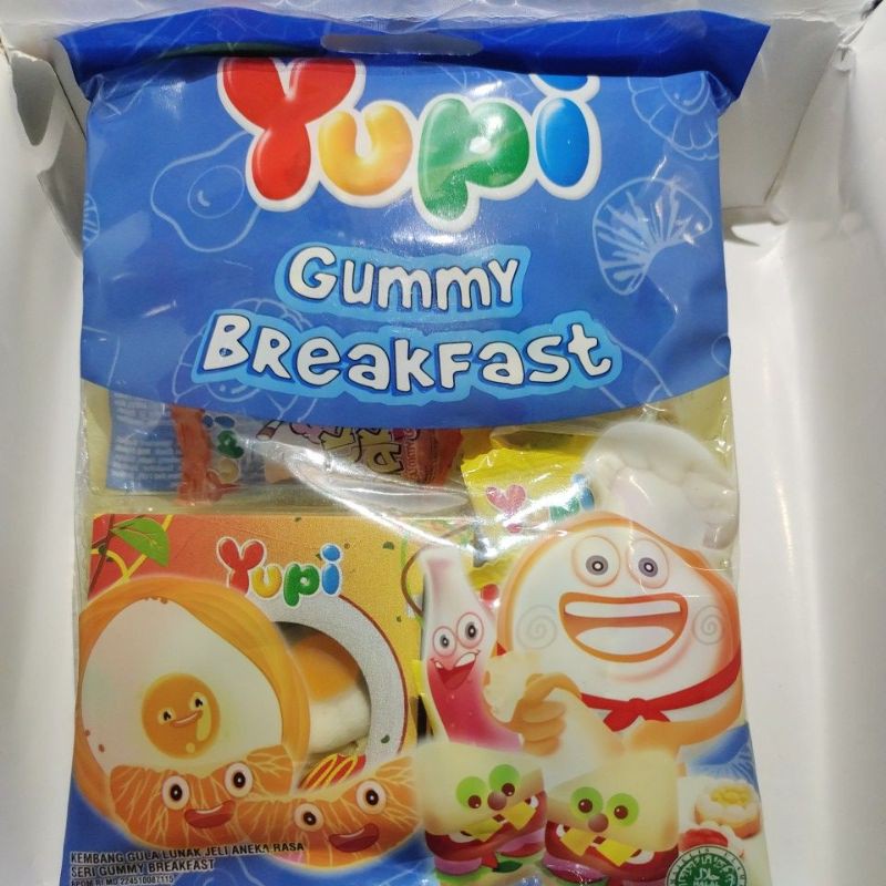 Jual yupi GUMMY breakfast | Shopee Indonesia