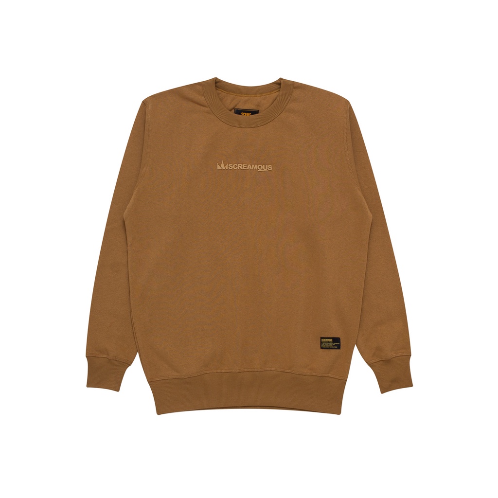 Jual Screamous Sweater Crewneck LEGEND TINY ON BROWN DIJON | Shopee ...
