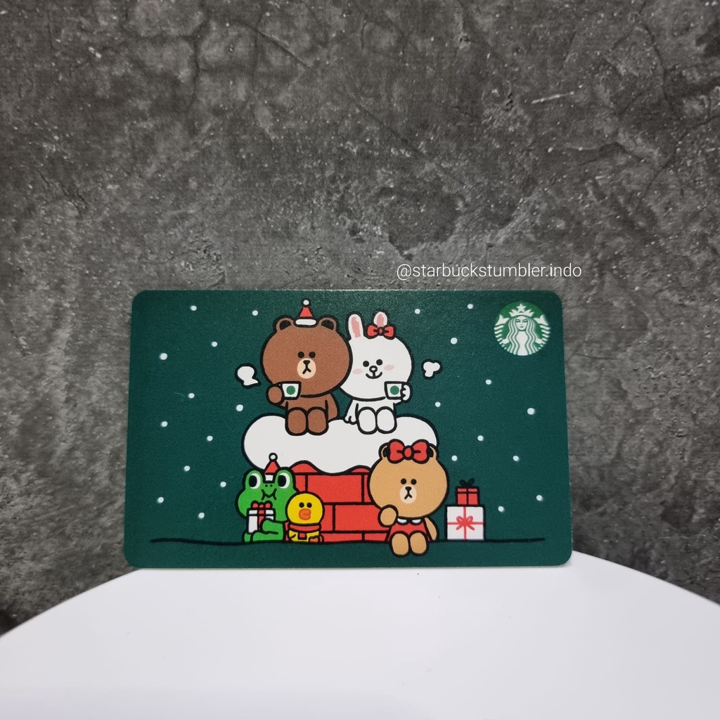 Jual Starbucks x Line Friends Card Kartu Limited Edition Singapore ...