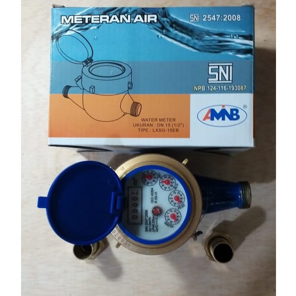 Jual WATER METER SUDAH SNI / METERAN AIR PAM BESI/ METERAN PDAM/METERAN ...