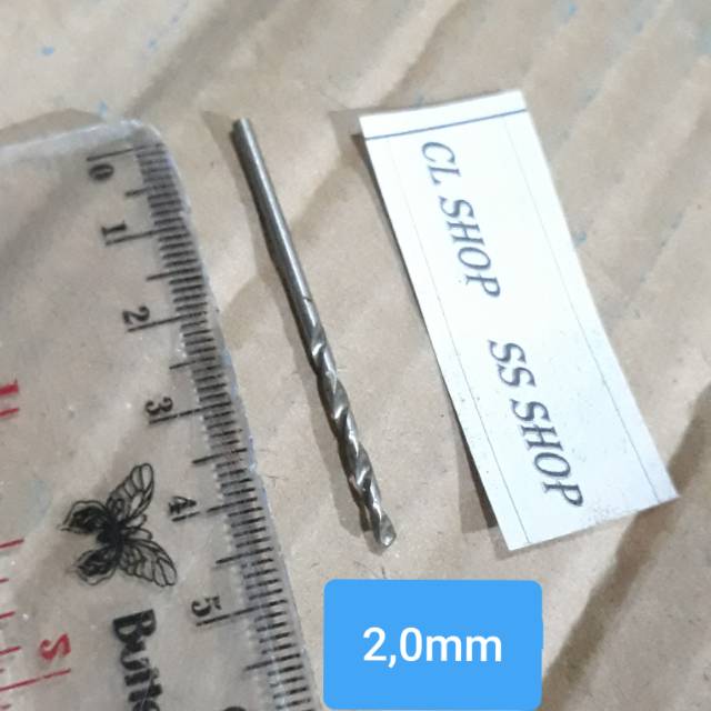 Jual MATA BOR BESI HSS 2mm bisa buat besi logam kayu aluminium fiber 2 ...