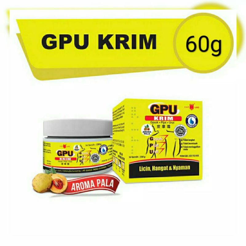 Jual GPU KRIM PALA 60Gr | Shopee Indonesia