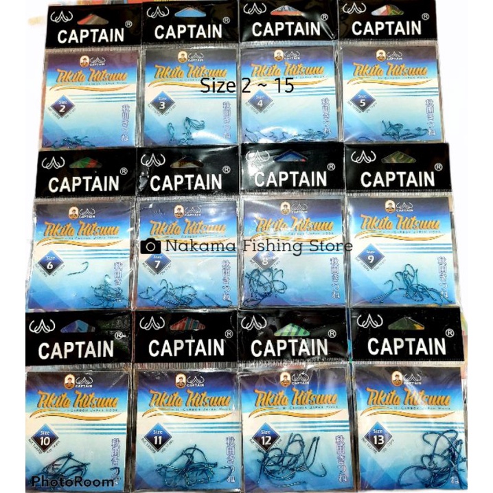 Jual Mata Kail Pancing Ikan Captain Biru 1030R ( Akitakitsune ...