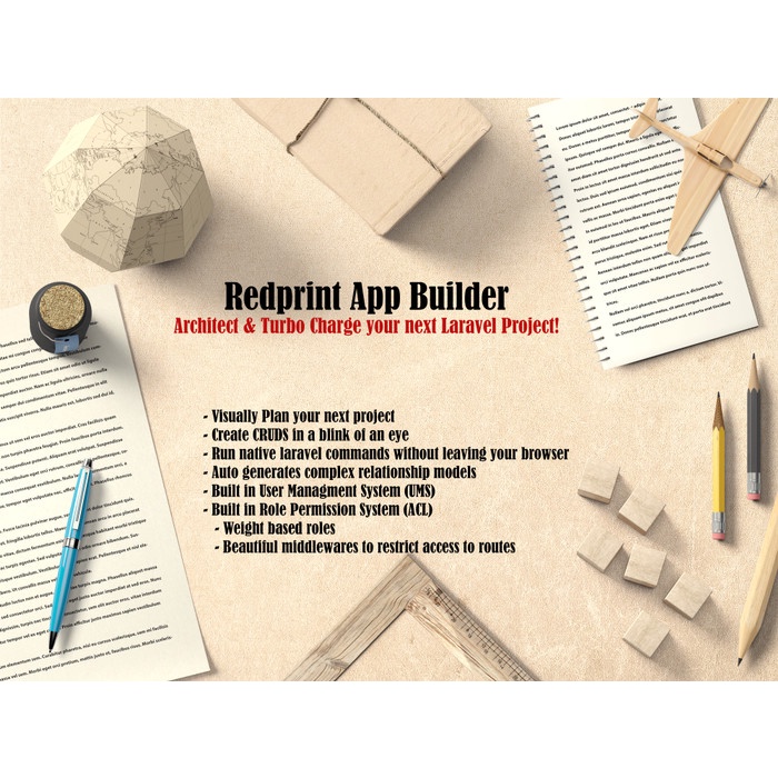 Jual Program Redprint Laravel App Builder Crud Generator Plus | Shopee Indonesia