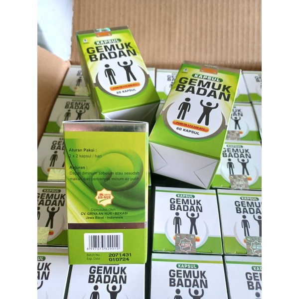 Jual KAPSUL GEMUK BADAN ORIGINAL CV GRIYA ANNUR | Shopee Indonesia