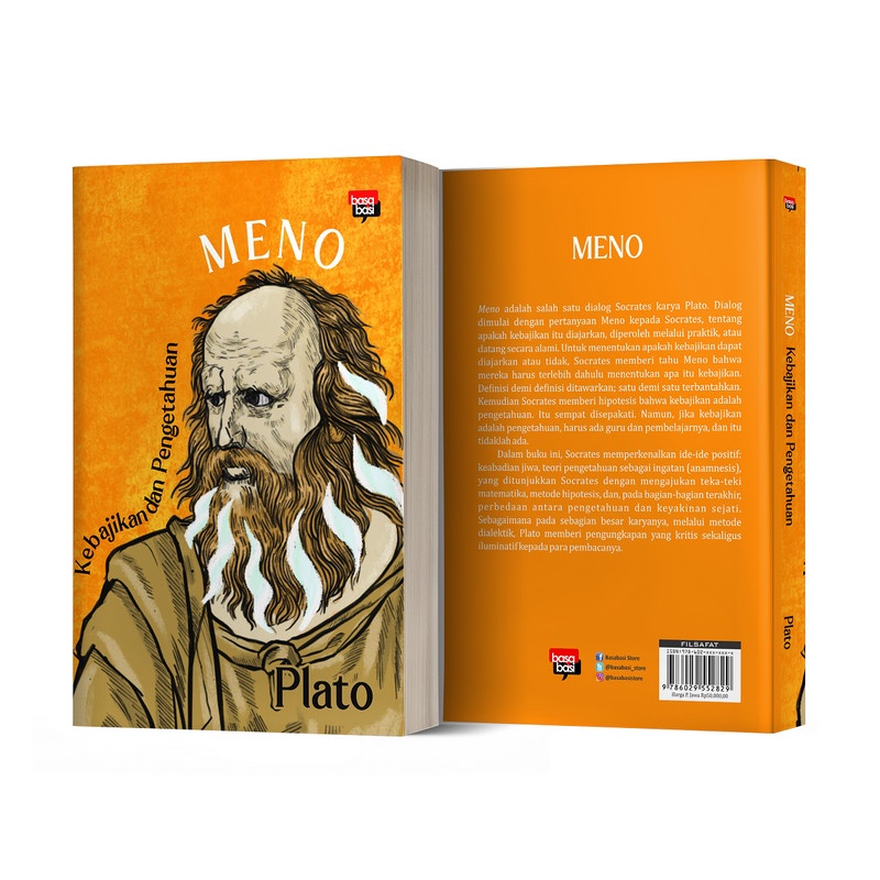 Jual Buku Meno Kebajikan dan Pengetahuan Karya Plato | Shopee Indonesia